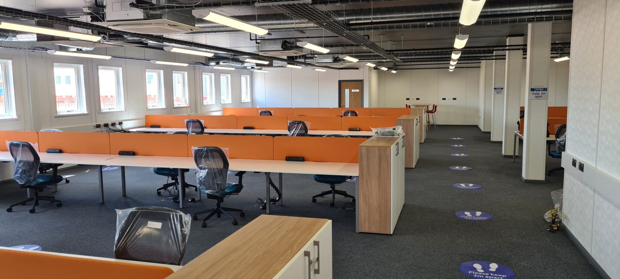 HS2 Construction Site Cabins Furniture - Interior Options