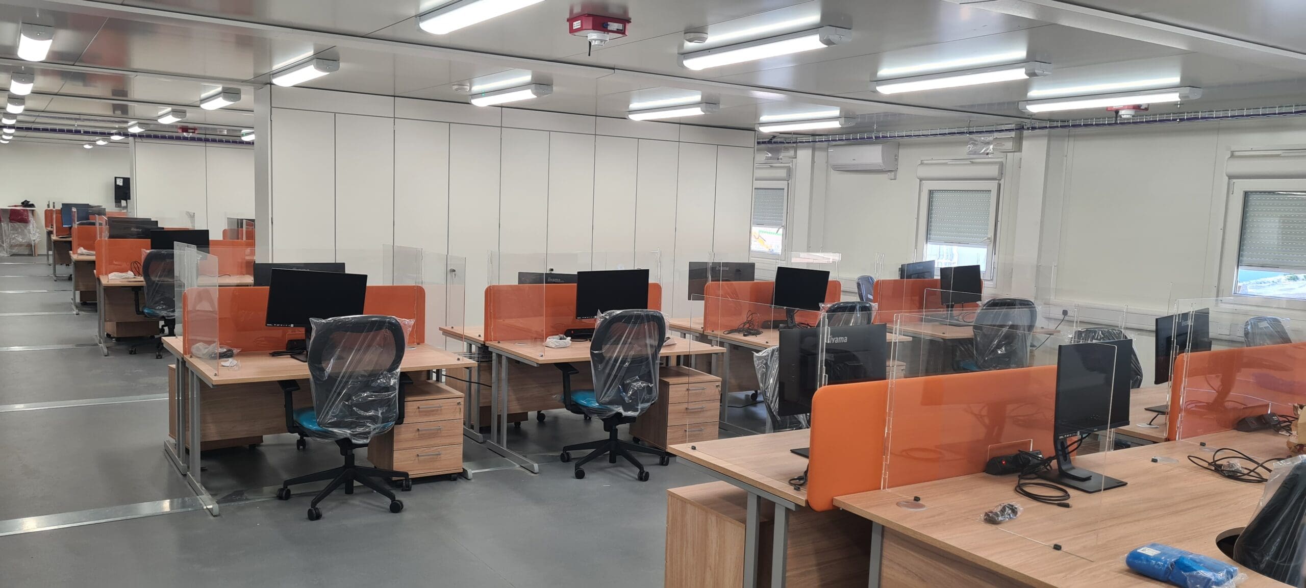 HS2 Construction Site Cabins Furniture - Interior Options